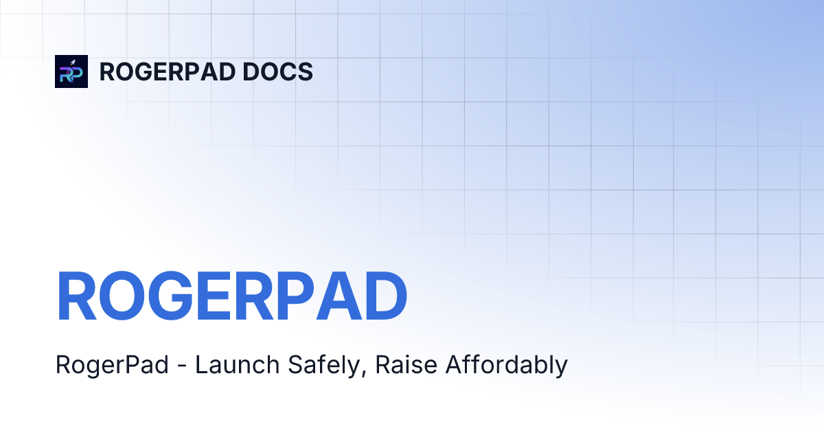 ROGERPAD | ROGERPAD DOCS